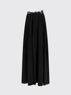 MAISON MARGIELA Cupro Skirt With Lace Details
