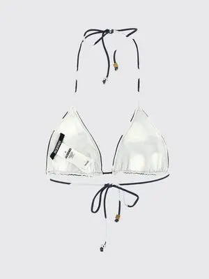 Jacquemus Triangle Bikini Top In Technical Fabric