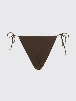 Jacquemus Mid-rise Bikini Bottoms With Adjustable Side Ties - Brown