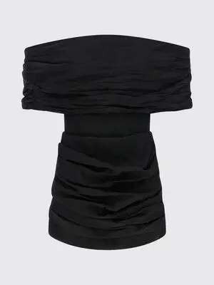 Magda Butrym Off-the-shoulder Ruched Mini Dress