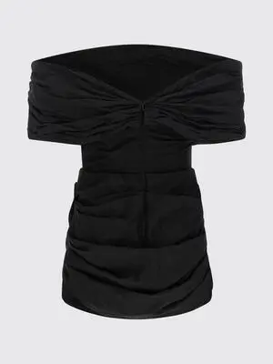 Magda Butrym Off-the-shoulder Ruched Mini Dress