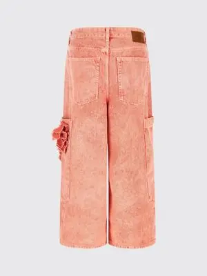 GANNI Wide-leg Cargo Jeans