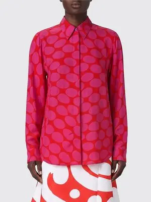 Dries Van Noten Printed Shirt - Fuchsia