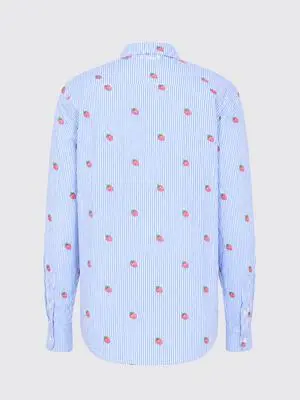 MC2 SAINT BARTH Embroidered Cotton Shirt