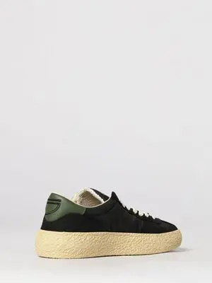 PURAAI Vintage Vegan Leather And Nylon Sneakers - Black
