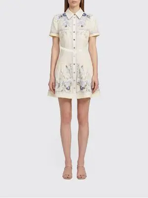 SELF-PORTRAIT Printed Shirt Dress