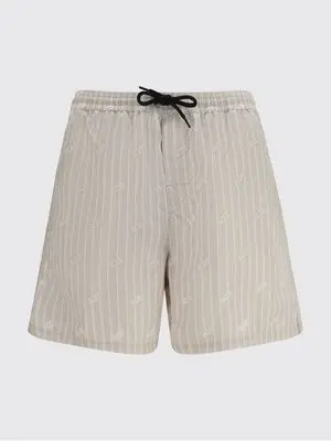 Gcds Printed Polyester Swimsuit - Sand