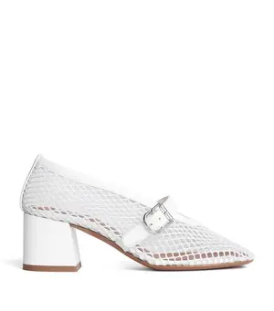 Alaïa Mesh Babies Pumps 55 - White