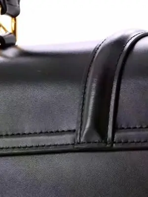 Celine 16 Top Handle Bag In Smooth Calfskin