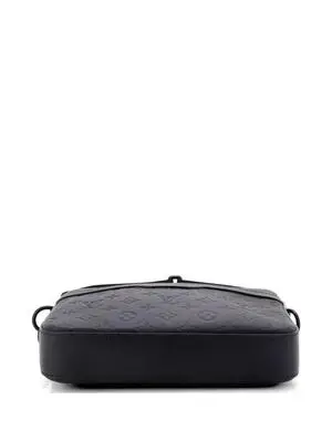 LOUIS VUITTON Trio Messenger Bag Monogram Shadow Leather