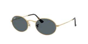 Ray-ban Oval Flat Lenses Sunglasses - Blue