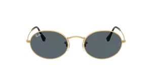 Ray-ban Oval Flat Lenses Sunglasses - Blue