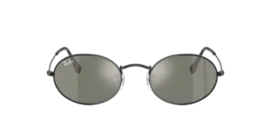 Ray-ban Oval Flat Lenses Sunglasses - Bronze