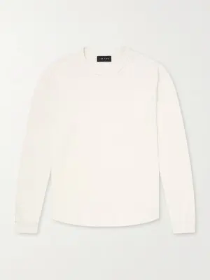 LES TIEN Thermal Baseball Cotton-jersey Hem Tee
