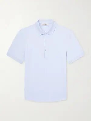 Men's Orlebar Brown Blue Polos