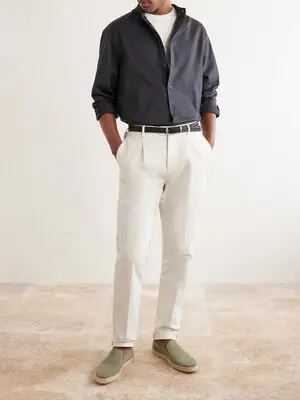 Brunello Cucinelli Cotton-twill Shirt