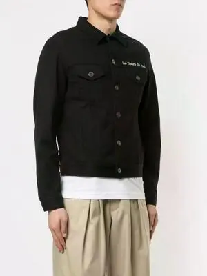 PORTS V Logo Embroidered Shirt Jacket