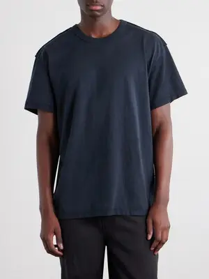 LES TIEN Inside Out Heavyweight Cotton-jersey T-shirt