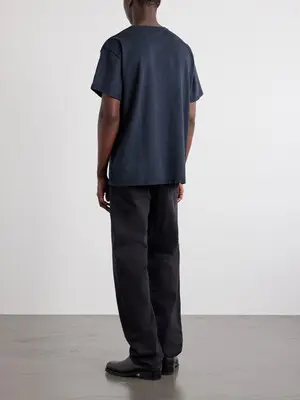 LES TIEN Inside Out Heavyweight Cotton-jersey T-shirt
