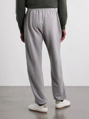 LES TIEN Tapered Cotton-jersey Drawstring Sweatpants