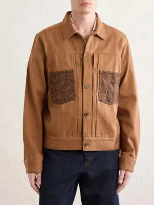KARDO Marvin' Cotton-jacquard Trucker Jacket
