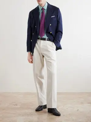 Charvet Striped Cotton-poplin Shirt