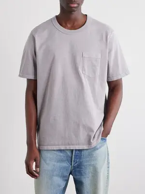 LES TIEN Heavyweight Structured Cotton-jersey T-shirt