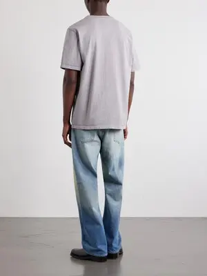 LES TIEN Heavyweight Structured Cotton-jersey T-shirt
