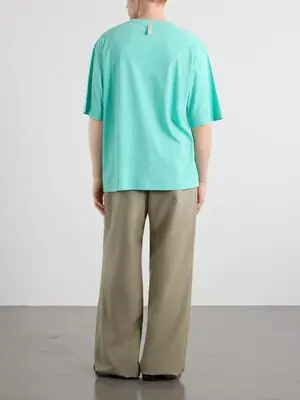 Jacquemus Logo-print Cotton And Hemp-blend T-shirt