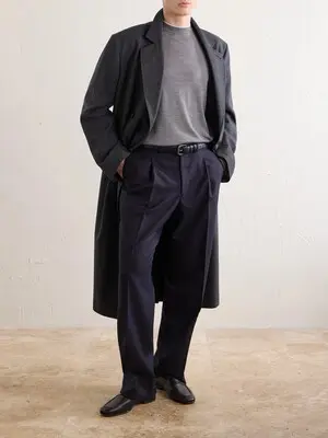 Kiton Merino Wool Crewneck Sweater