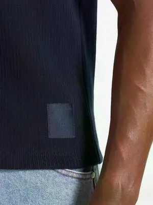 Manière De Voir Ribbed Curved-hem Vest