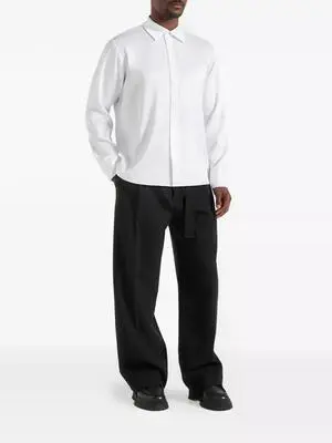 Manière De Voir Oversized Satin Shirt