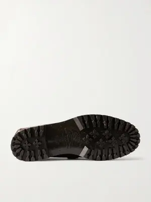 YUKETEN Italian Full-grain Leather Boat Shoes