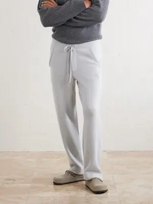 GOD'S TRUE CASHMERE Straight-leg Cashmere Trousers
