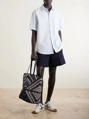 Loewe Large Raffia Shoulder Bag