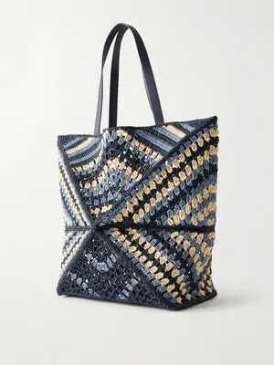 Loewe Large Raffia Shoulder Bag