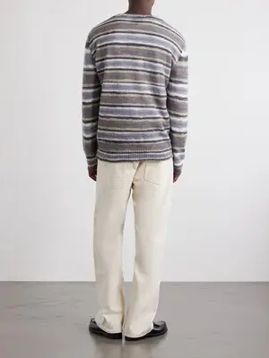 A.p.c. Striped Knitted Sweater