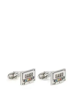 Paul Smith Cassette-tape Cufflinks - Silver