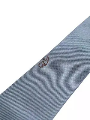 Paul Smith Silk Tie With Rabbit Embroidery