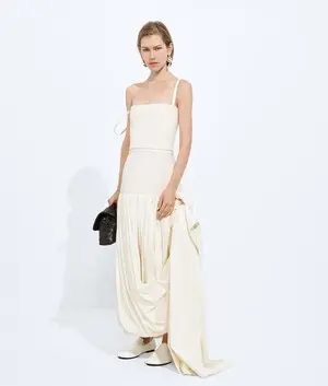 Bottega Veneta Wool Gabardine Dress
