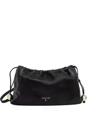 Patrizia Pepe Bubble Drawstring Bag - Black