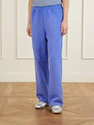 Aimé Leon Dore Cotton-jersey Wide-leg Sweatpants