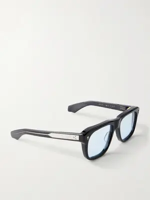 JACQUES MARIE MAGE Yves D-frame Acetate Sunglasses