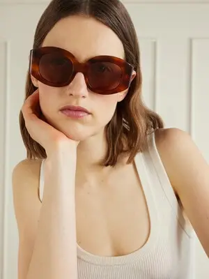 Matteau Eclipse Round Frame Sunglasses
