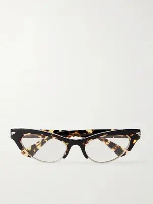 Bottega Veneta Cat-eye Optical Glasses - Black