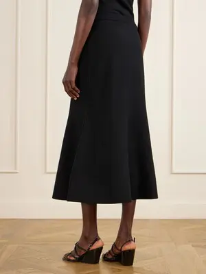 Simkhai Atwood Wool Midi Skirt