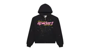 SP5DER Punk V2 Zip Up Hoodie