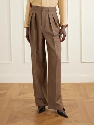 Saint Laurent Wool-blend Tailored Trousers