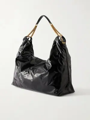 Saint Laurent Hortense Leather Shoulder Bag