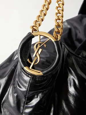 Saint Laurent Hortense Leather Shoulder Bag